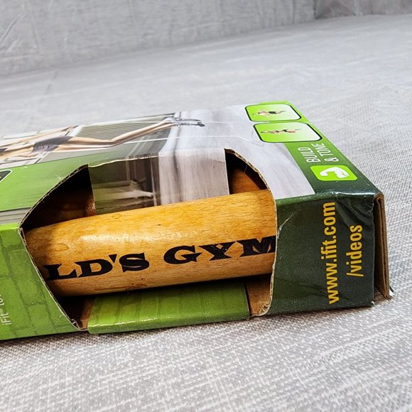 Golds Gym | Other | Golds Gym Jump Rope 9footlong Polyester Rope Wooden ...